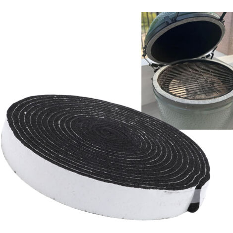 Joint haute température autocollant noir pour fumoir barbecue X/XL, 4,5 ...