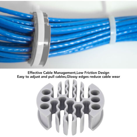 Organisateur de câbles réseau Ethernet pour câbles blindés CAT 5, CAT ...