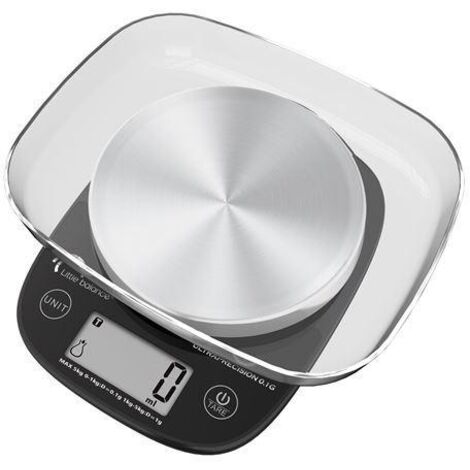 Little Balance LB5000 Balance de cuisine noire précise
