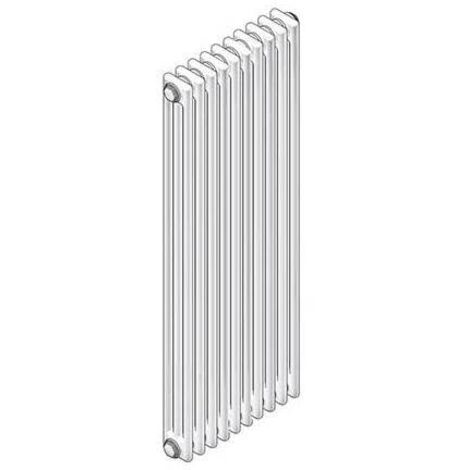 RADIATORE TUBOLARE IN ACCIAIO 3 COLONNE ZEHNDER CHARLESTON MOD. 3187 ...