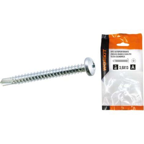 VITE AUTOPERFORANTE TC SELF WORKIT - ZINCATA BIANCA CAVA PH MM 3,9X19 ...