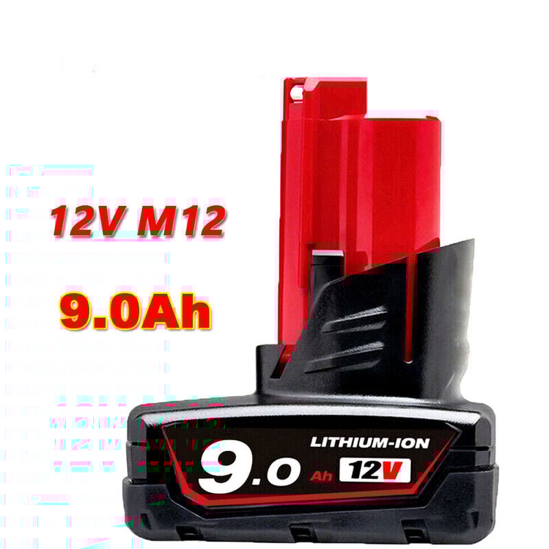 M12B6 Pour Milwaukee M12 LITHIUM XC 9.0Ah 12V 48-11-2402 M12B 48-11 ...
