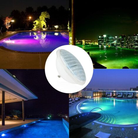 Lampe Piscine, PAR56 Eclairage Piscine LED Projecteur Piscine RVB avec ...
