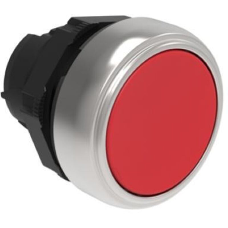 Pulsante Rasato Rosso A Molla ( LOVATO cod. LPCB104 )