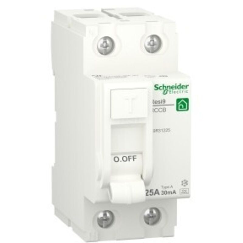 Interruttore Diff. Resi9 Rccb 2P 25A 30Ma Tipo A ( SCHNEIDER cod ...