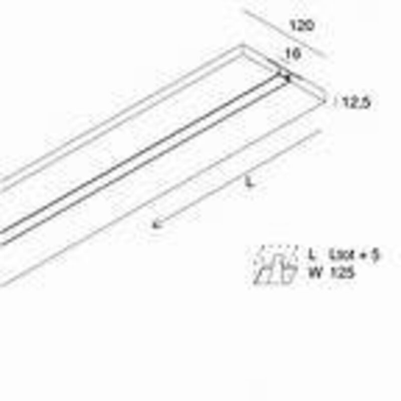 Profilo Lineare Opale 2M L-16 Evo ( NOVALUX cod. 101801.99 )
