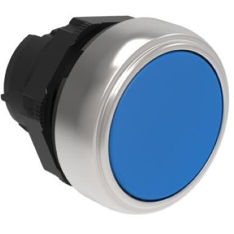 Pulsante Rasato Blu A Molla ( LOVATO cod. LPCB106 )