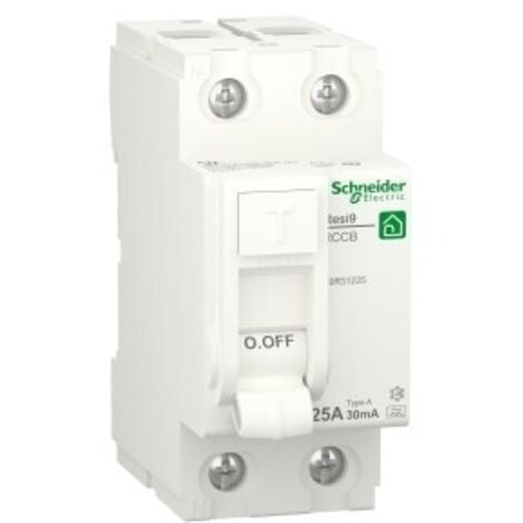 Interruttore Diff. Resi9 Rccb 2P 25A 30Ma Tipo A ( SCHNEIDER cod ...