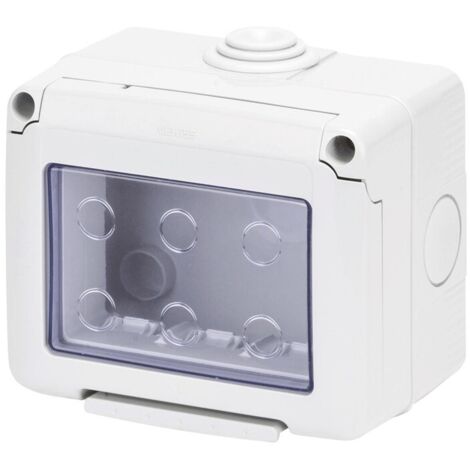 Contenitore 3 Posti Orizzontali Stagno ( GEWISS cod. GW27043 )