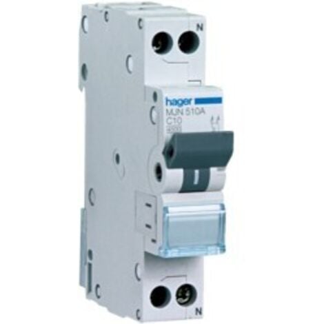 Interruttore Magnentotermico Autom. 1P+N 20A 4.5Ka C1M ( HAGER cod. MJN520A )