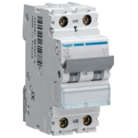 Interruttore Automatico 2P 40A 10Ka C 2M ( HAGER cod. NCN240A )