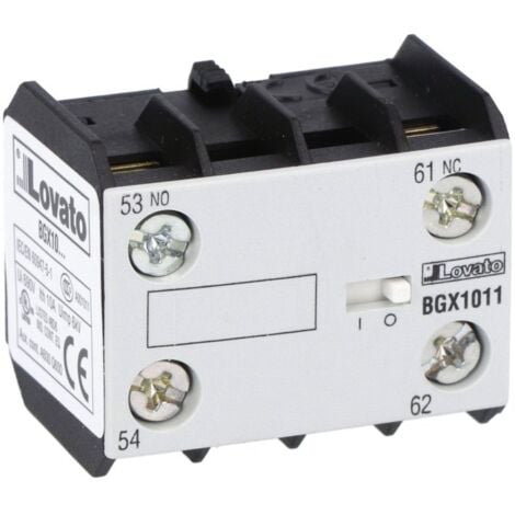 Contatto ausiliario Lovato per mini contattore 1NA+1NC 11BGX1011