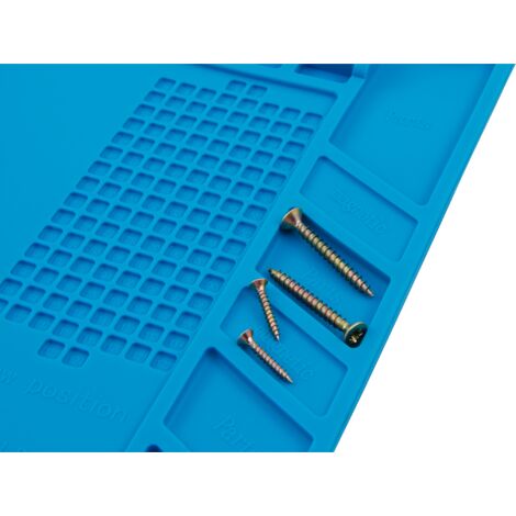 Silikon-Lötmatte McPower "LM-16" 45x30cm, Hitzebeständig, Antistatisch