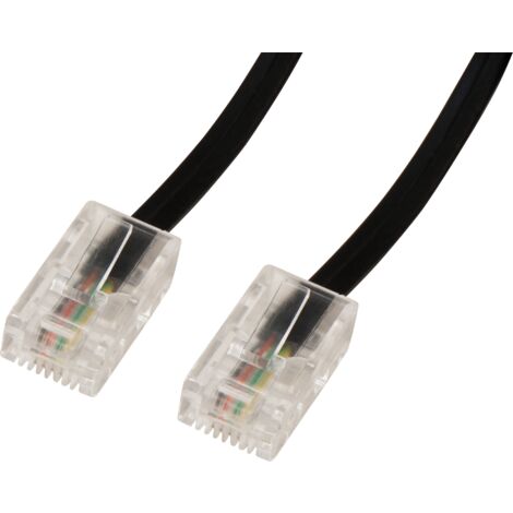 ISDN-Anschlusskabel McPower, 8P4C-8P4C, 1:1, 2x RJ45-Stecker, 3m