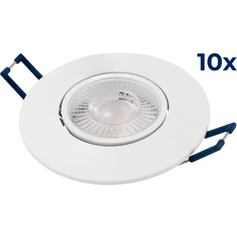 LED-Einbauleuchte McShine "EL-313C" 4,5W, 450lm, CCT 3000-4000-6000K ...