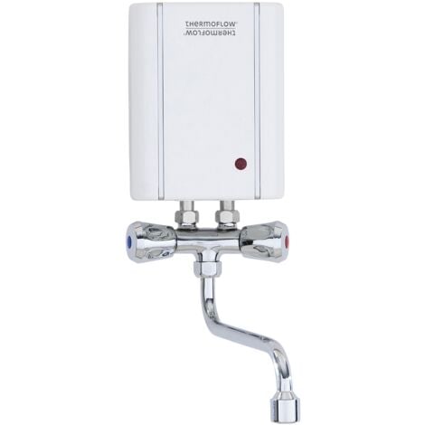 Chauffe-eau instantané Elex 3,5 kW mini robinetterie électronique basse pression Thermoflow