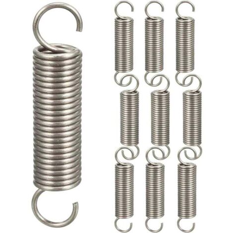 Ulisem10pcs Ressort Double Crochet Ressorts de Traction,Ressorts de ...