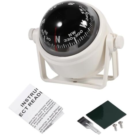 Boussole Marine, Compas de Navigation pour Bateau Militaire Marine Bâti ...