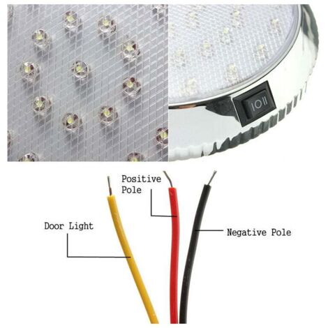 Éclairage de toit à LED pour l'intérieur de la voiture