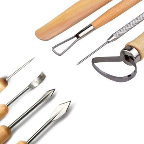 Outil de Poterie Outils de Sculpture Argile Burin pour Potier / Artiste ...