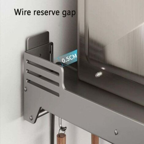 UlisemSupport de four à micro-ondes suspendu en alliage d'aluminium à ...