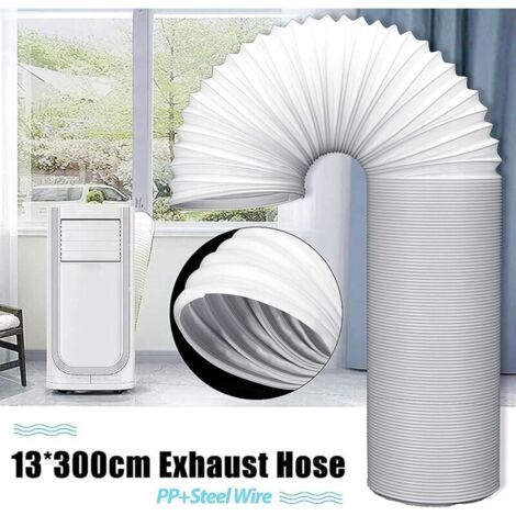 Tuyau d'échappement flexible en PVC, 130 mm (5 pouces) universel avec ...