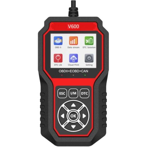 Valise Diagnostic Auto, Universel OBD2 Diagnostic Voiture Français ...