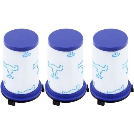Lot de 3 Filtre de remplacement pour Rowenta Air Force 360 / X-Pert ...