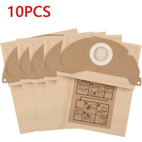Sacs à poussière pour aspirateur, 10 pièces/ensemble, sacs à poussière ...