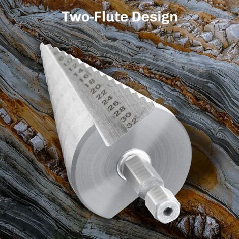 Foret Etagé, Foret Fraise Metal HSS 4PCS 4-12/20/32mm Meche Etage ...