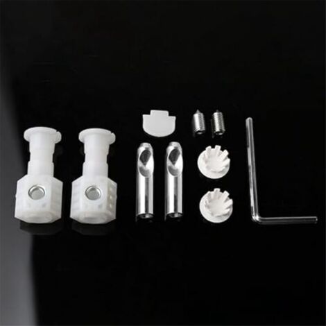 Kit de Fixation Universel pour Toilettes Suspendues avec Vis et Boulons ...