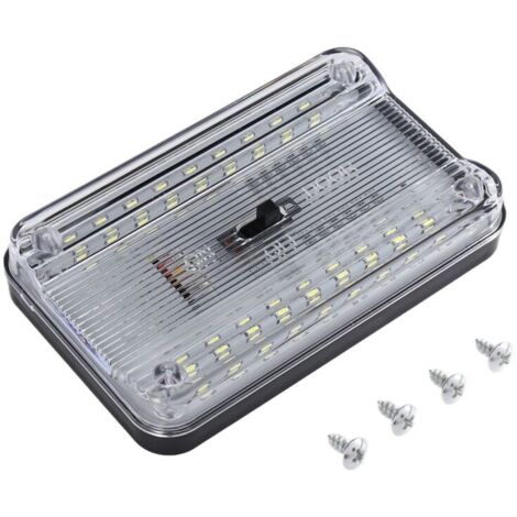 Éclairage Intérieur Voiture 36 LED Plafond Toit Lecture Lumière Ambiante