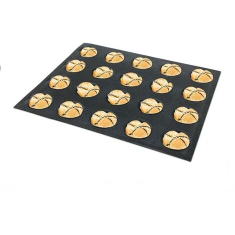 Moule en Silicone à 20 Trous pour Mini Pizzas Hamburgers et Pains ...
