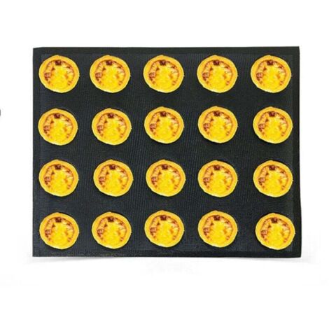 Moule en Silicone à 20 Trous pour Mini Pizzas Hamburgers et Pains ...