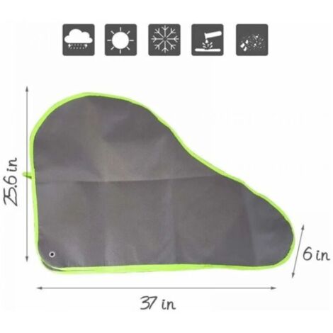 Gris Housse de Timon remorques, Housse de Protection pour caravanes et ...