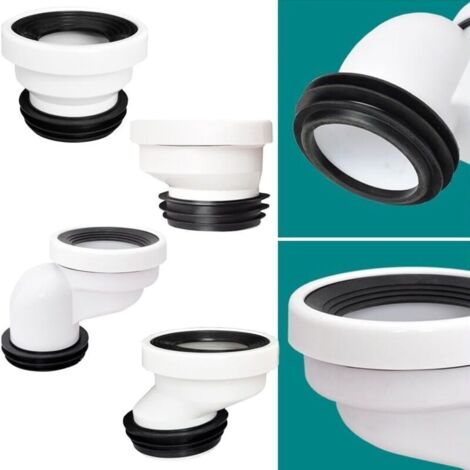 1PCS Raccord de WC - Raccord pour WC - Tuyau d'évacuation droite