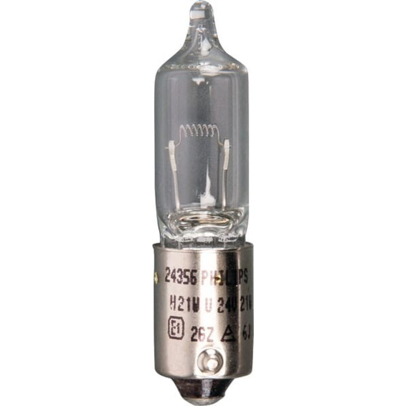 AMPOULE PHILIPS 24356CP H21W 24356 24V 21W BAY9S