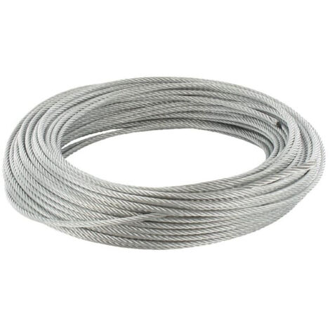 Câble en acier galvanisé 3 mm, 30m