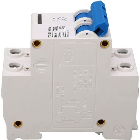Ej.Life Disjoncteur 2P DC500V Disjoncteur Basse Tension 4000A Capacité de Rupture pour Système ...