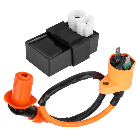 Ej.Life Bobine d'allumage 2 pièces DC CDI Box Kit pour Kymco SYM Vento Scooter GY6 moteur 125CC ...