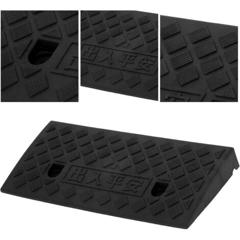 Ej.Life Rampe de Trottoir Plastique Rampe de Seuil Portable Épaisseur ...