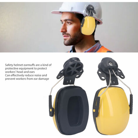 Ej.Life 1 paire casque de sécurité casque anti-bruit casque antibruit ...