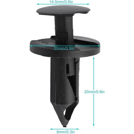 EJ.life ANR2224 Clips de rivets de passage de roue de pare-chocs ...