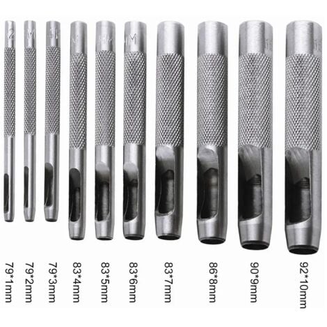 Ej.Life 10PCS Outils de Poinçonnage/Outil Perforateur/Perforatrice ...