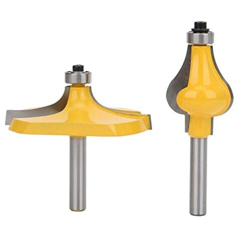 Ej.Life Lot de 2 fraises à encoller Pour le travail du bois, Fraises à ...