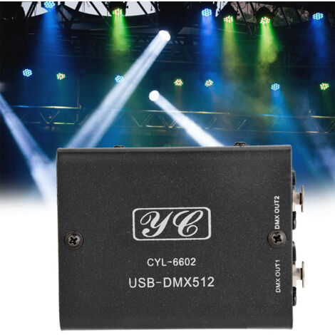 Ej.Life Contrôleur DMX, contrôleur d'éclairage, DMX512 LED lumière DMX ...