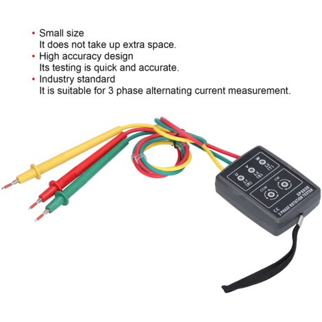 SP8030 Détecteur D'indicateur de Compteur de Rotation à 3 Phases AC ...