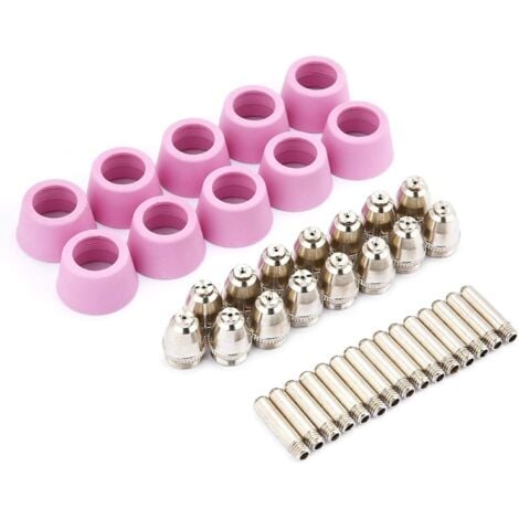 Rosvola SG-55 AG-60 WSD-60 Kit de 90 embouts de torche de coupe plasma ...