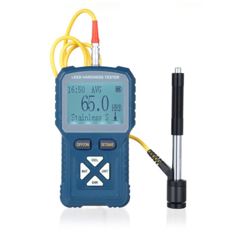 Ej.Life Testeur de Dureté Numérique Duromètre Portable Écran Couleur ...