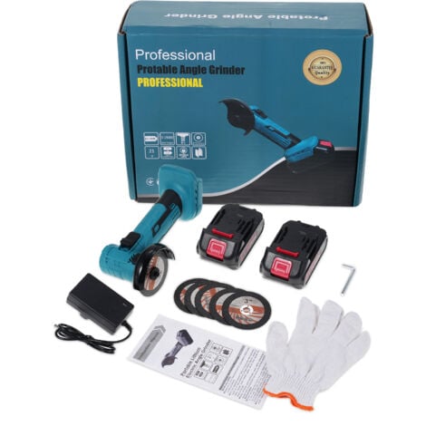 Ej.Life Mini Meuleuse Sans Fil, 76MM Mini Disqueuse Sans Fil, Meuleuse ...